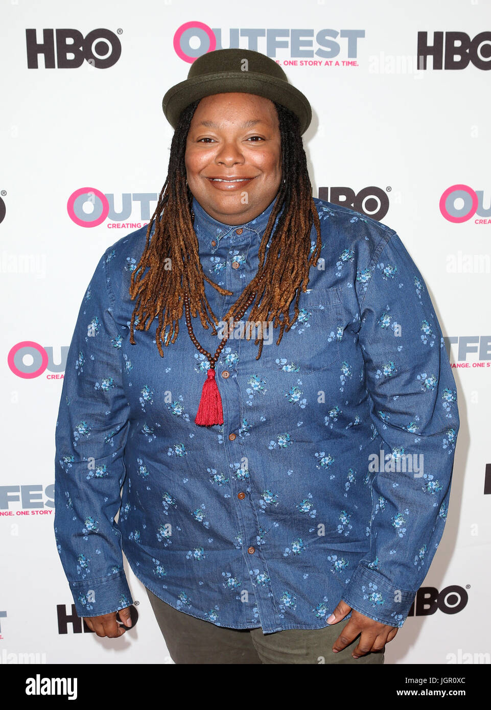 West Hollywood, USA. 9th Jul, 2017. April A. Wilson, At Outfest 2017 A ...