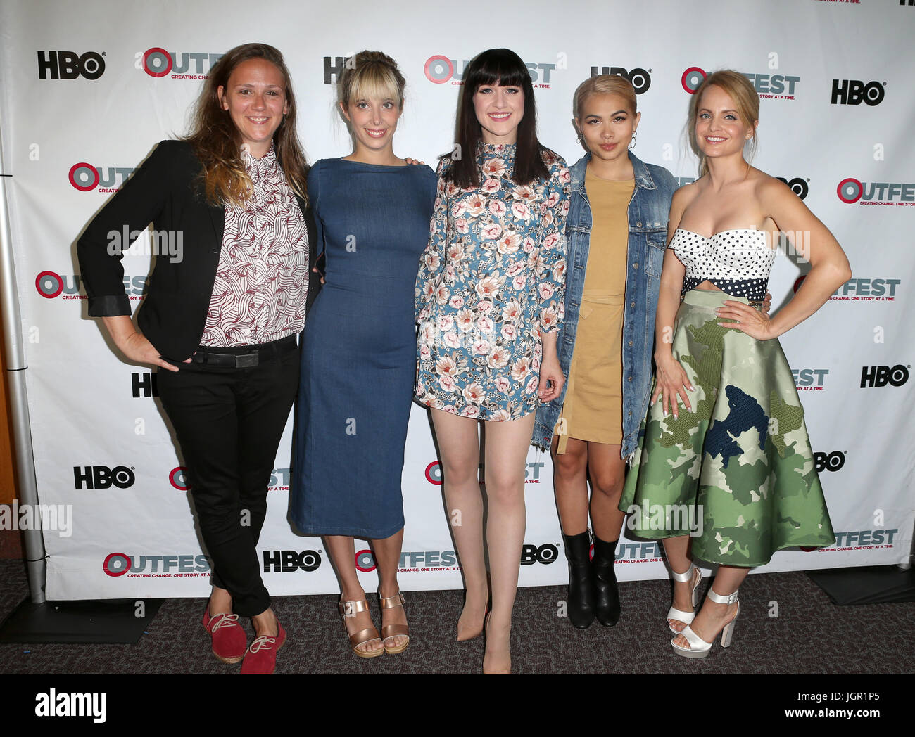 Los Angeles, USA. 9th Jul, 2017. Alyssa Robbins, Elizabeth Rohrbaugh ...