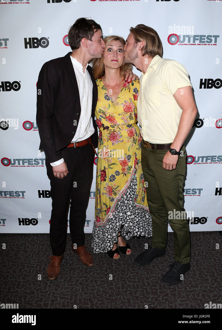 Los Angeles, USA. 9th Jul, 2017. David Rysdahl, Jennifer Gerber ...
