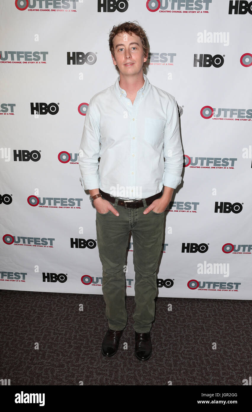 Los Angeles, USA. 9th Jul, 2017. Stephen Ellis, At 2017 Outfest Los ...