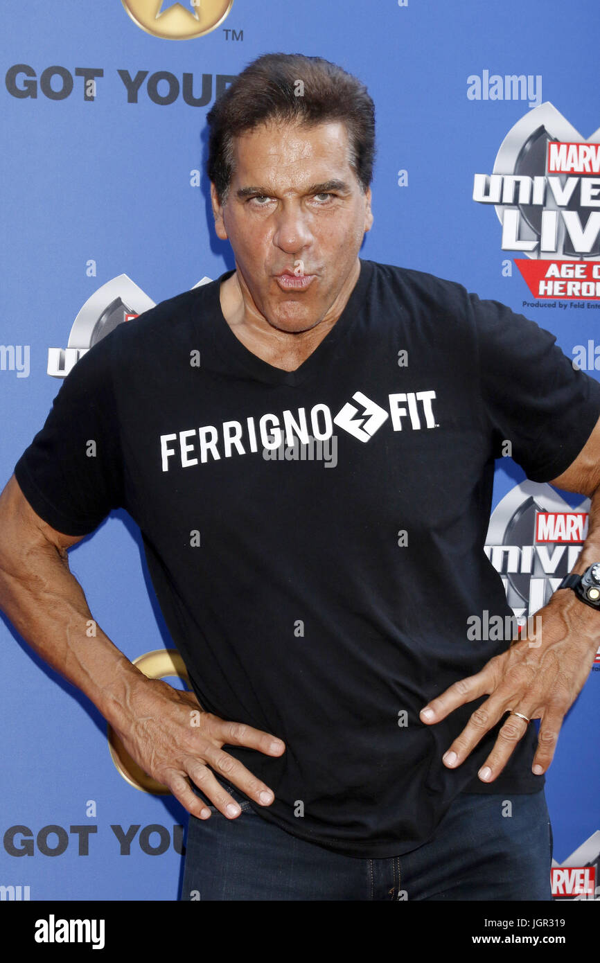 Los Angeles, CA, USA. 8th July, 2017. LOS ANGELES - JUL 8: Lou Ferrigno ...