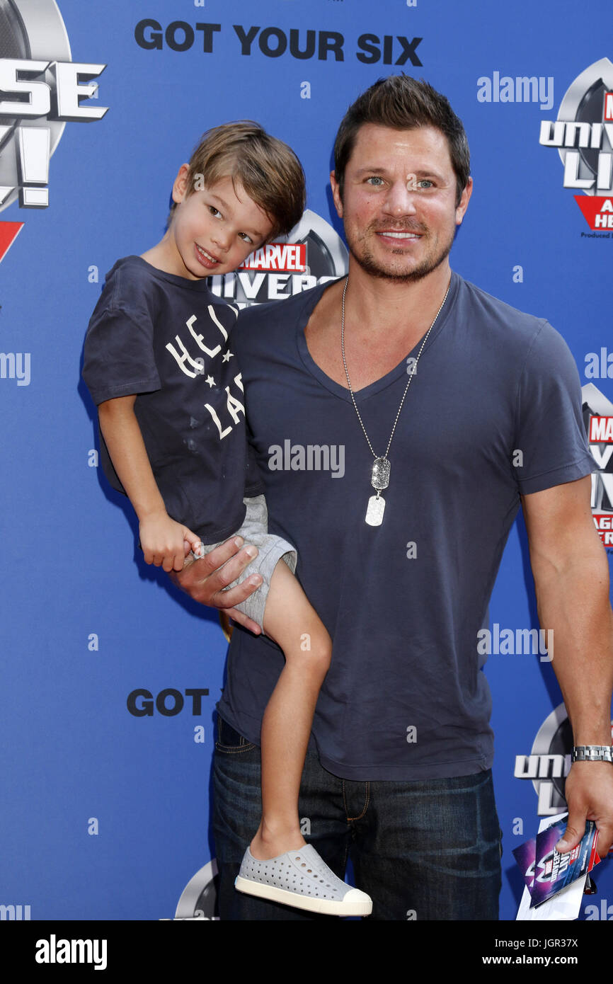 Star lord nick lachey camden lachey captain america hi-res stock ...