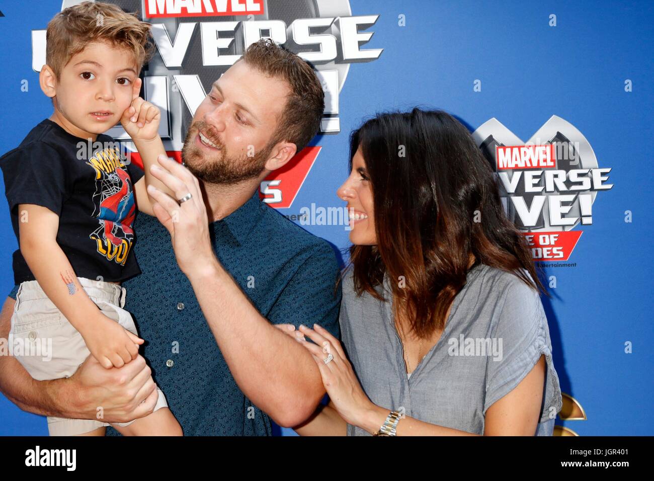 Los Angeles, CA, USA. 8th July, 2017. Cutter Dykstra, Beau Dykstra ...