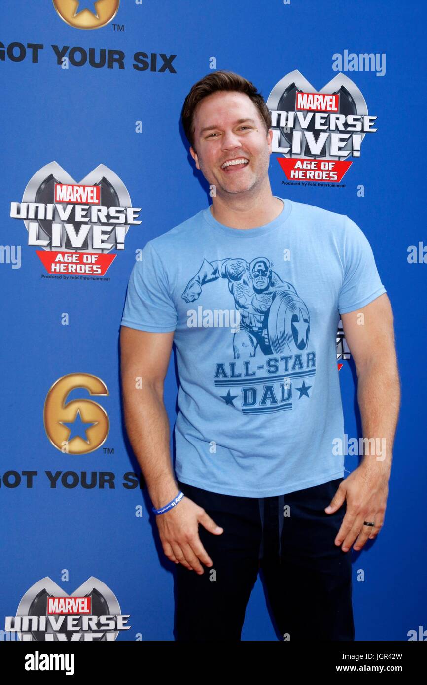 Los Angeles, CA, USA. 8th July, 2017. Scott Porter at arrivals for ...