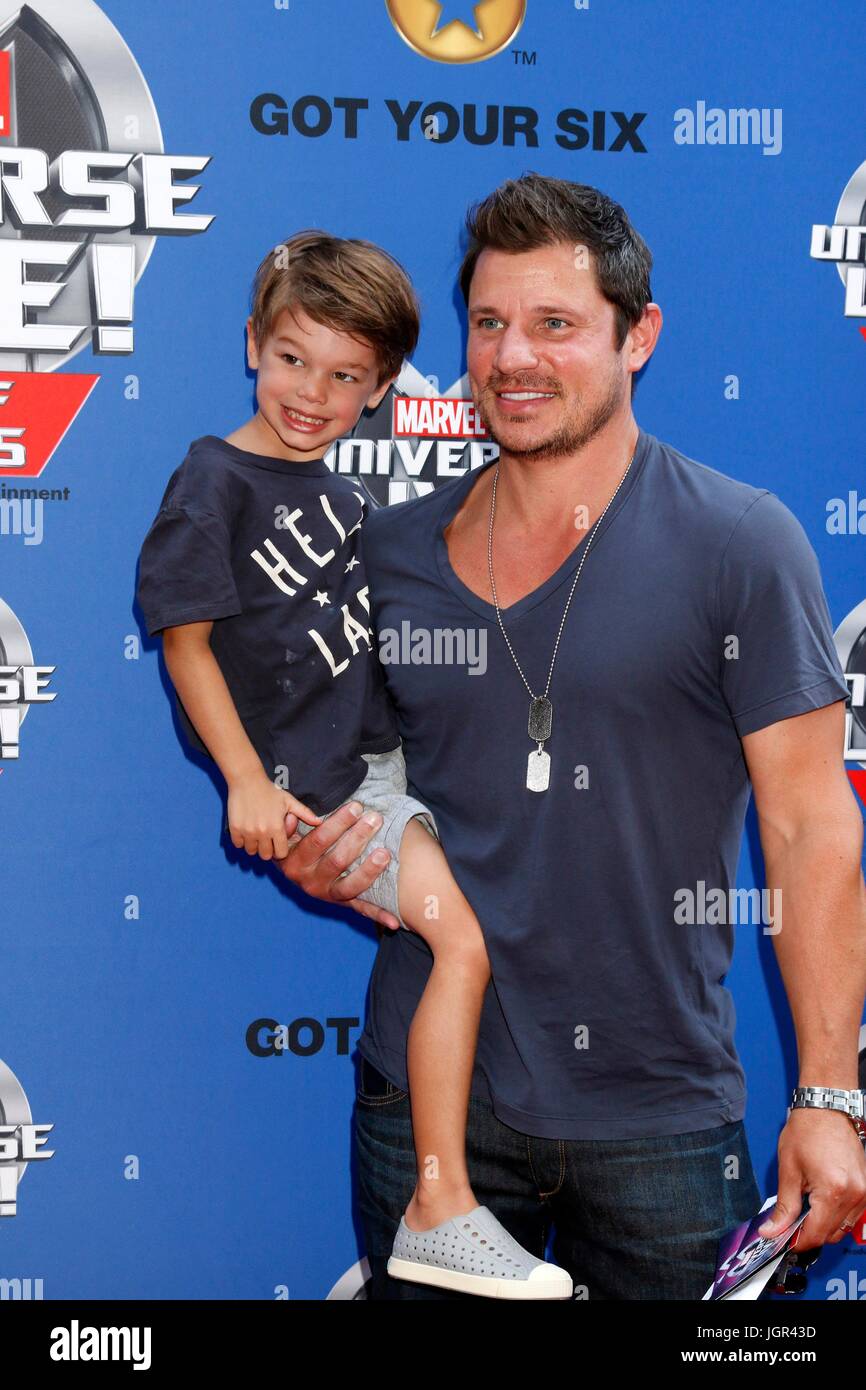 Star lord nick lachey camden lachey captain america hi-res stock ...