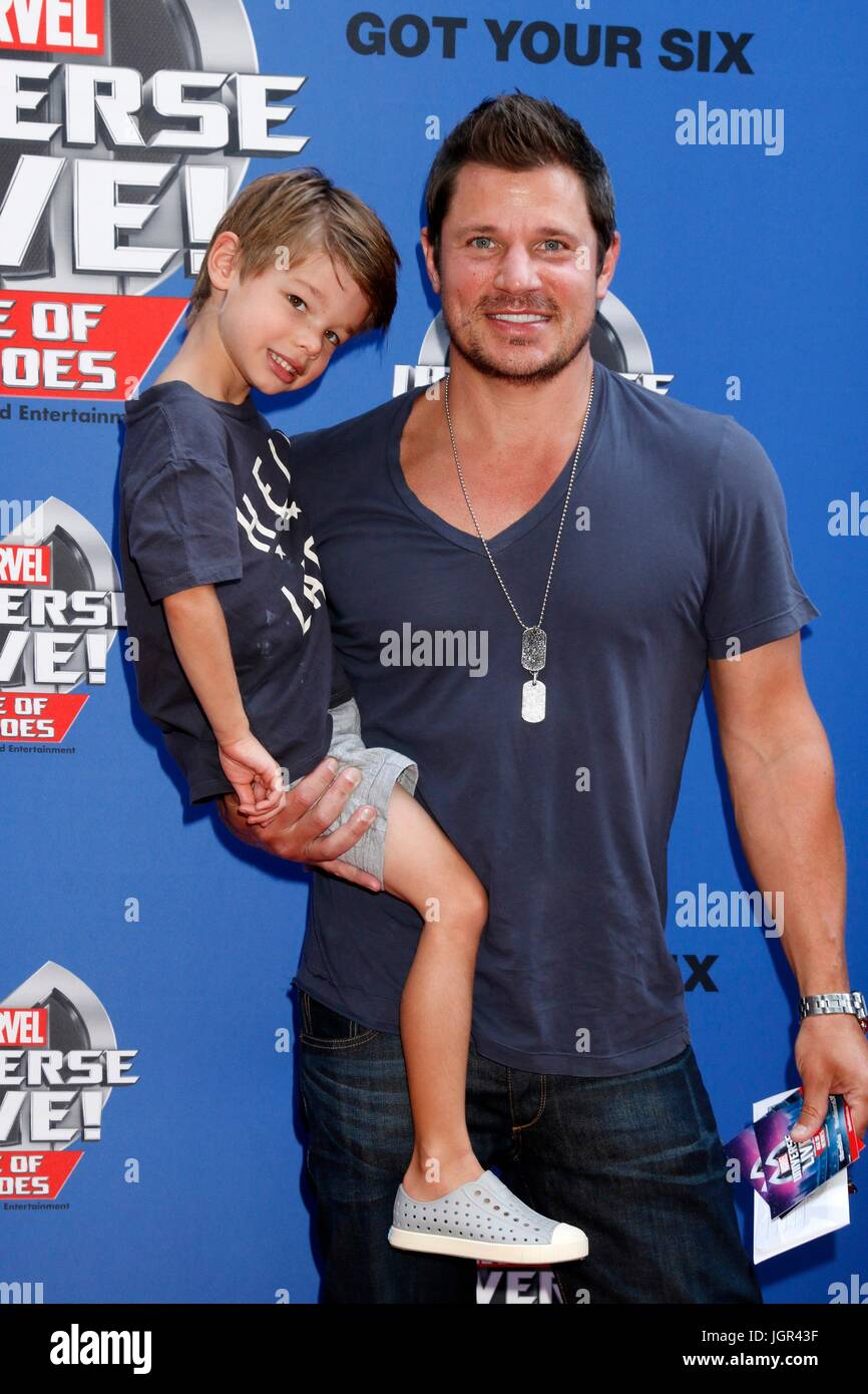 Star lord nick lachey camden lachey captain america hi-res stock ...