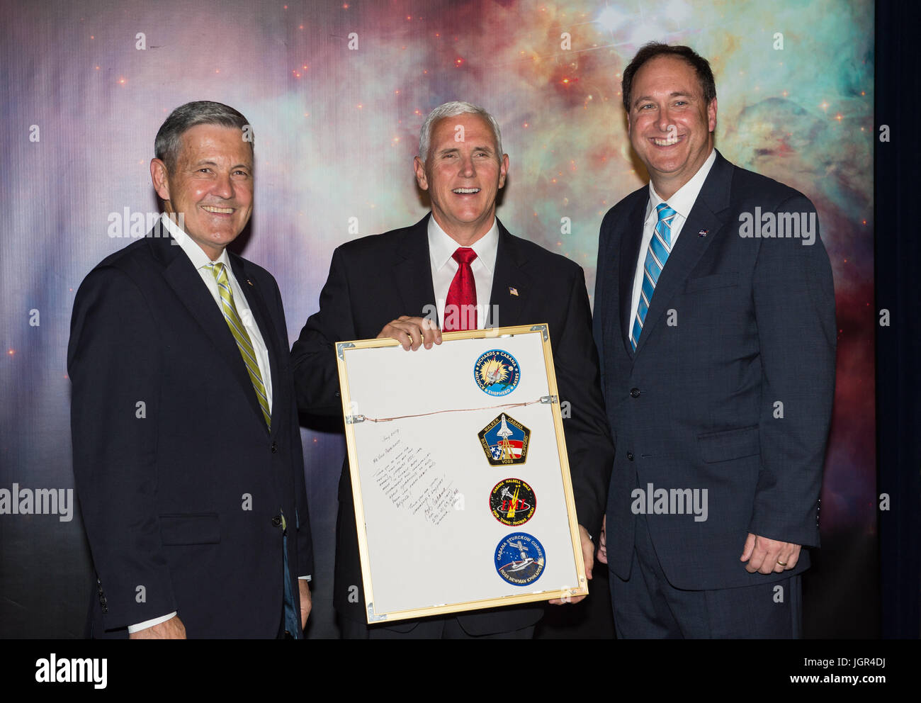 In this photo released by the National Aeronautics and Space ...