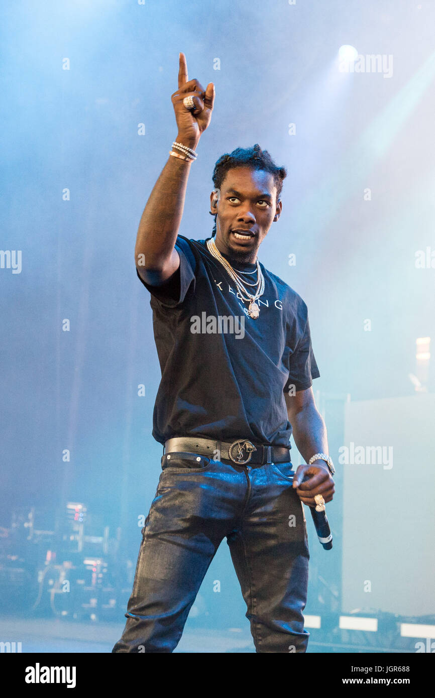 Milwaukee, Wisconsin, USA. 8th July, 2017. QUAVO (QUAVIOUS KEYATE ...