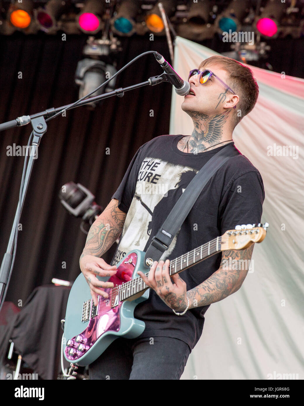 Milwaukee, Wisconsin, USA. 8th July, 2017. JOHNNY STEVENS of Highly ...
