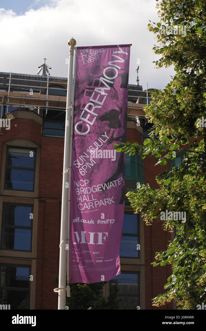 Manchester, UK. 9th July, 2017. Manchester International Festival ...
