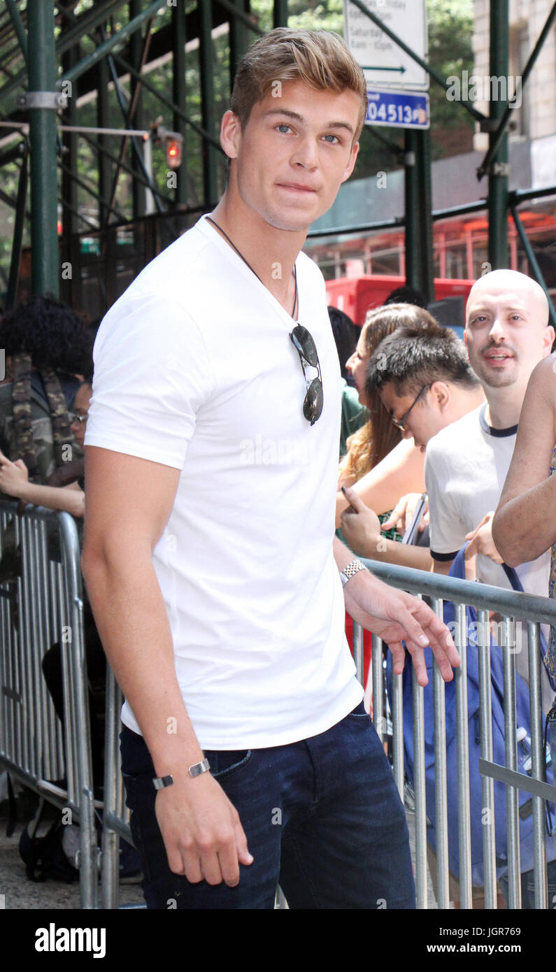 New York, NY, USA. 10th July, 2017. Mitchell Slaggert seen after an ...