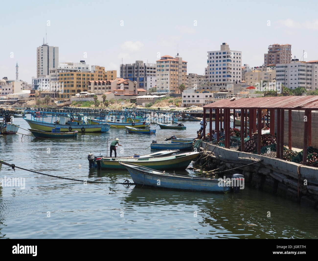 Gaza boats hi-res stock photography and images - Alamy