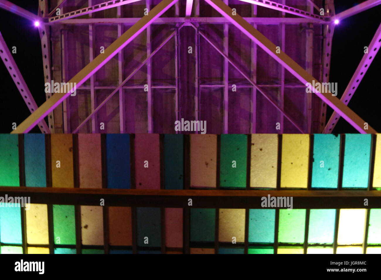 sky under a bridge Stock Photo - Alamy