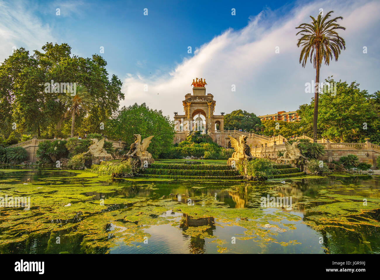 The famous Parc de la Ciutadella or Citadel Park is a park on the ...