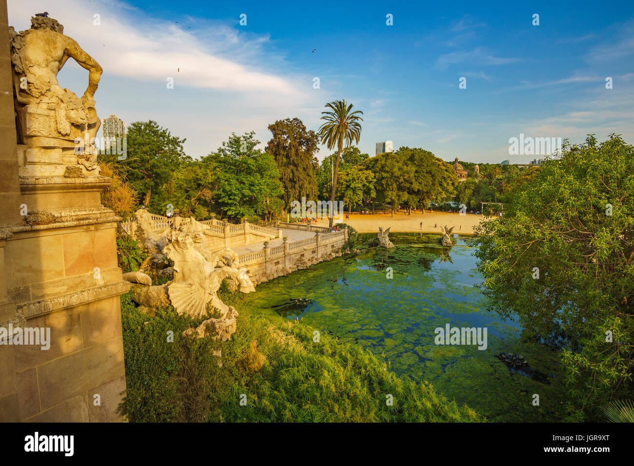The famous Parc de la Ciutadella or Citadel Park is a park on the ...
