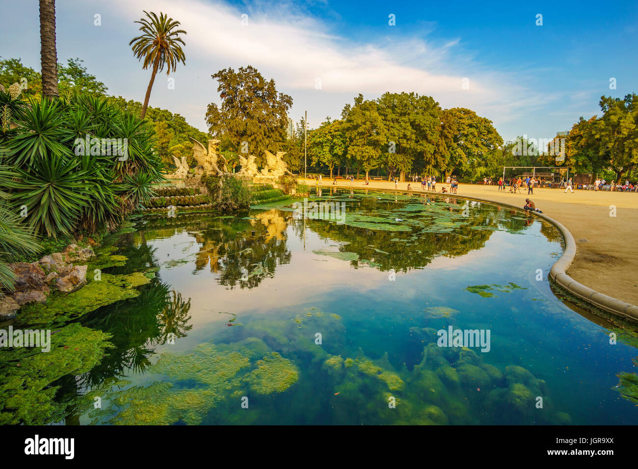 The famous Parc de la Ciutadella or Citadel Park is a park on the ...