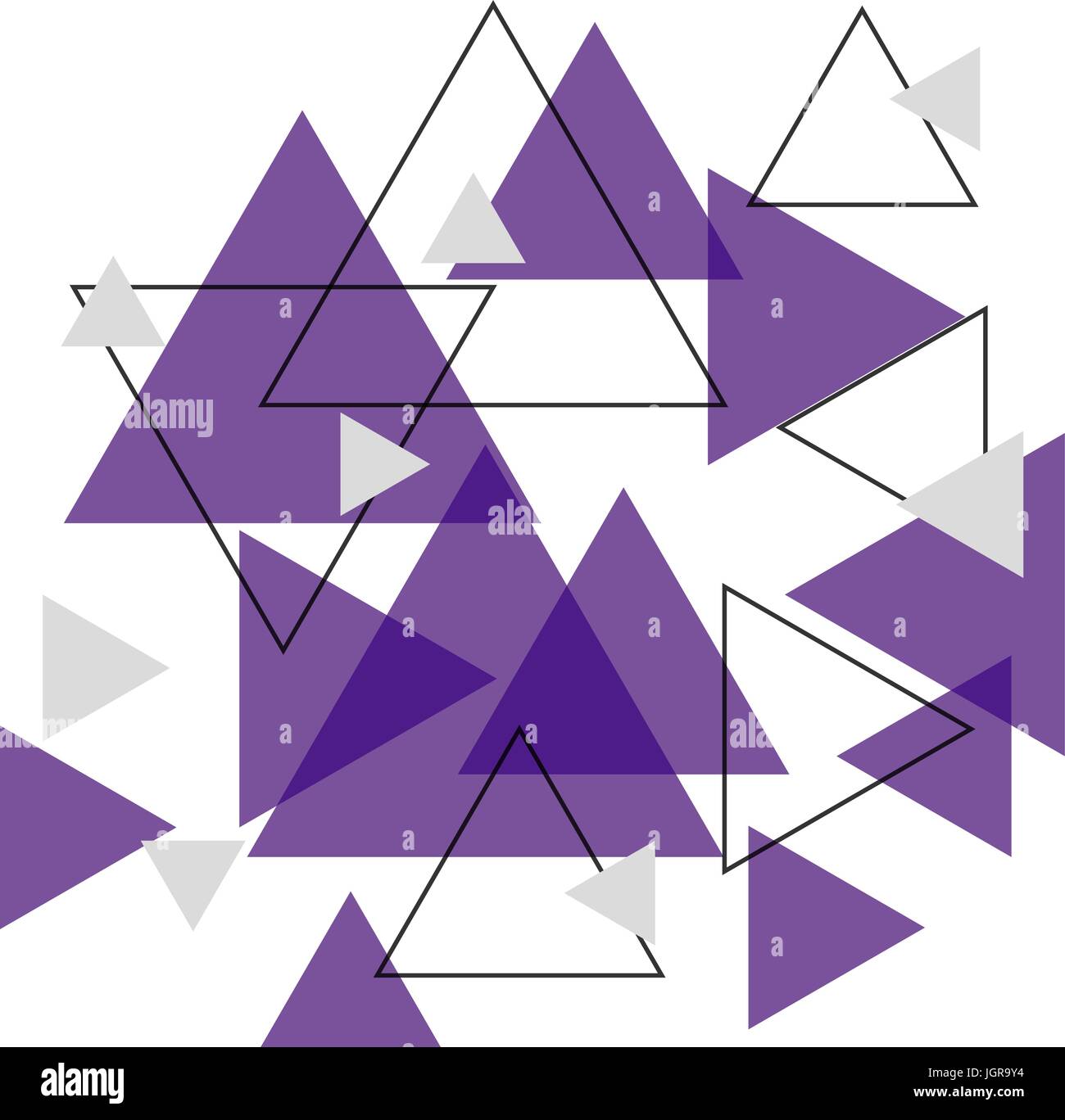 Purple triangle hi-res stock photography and images - Alamy