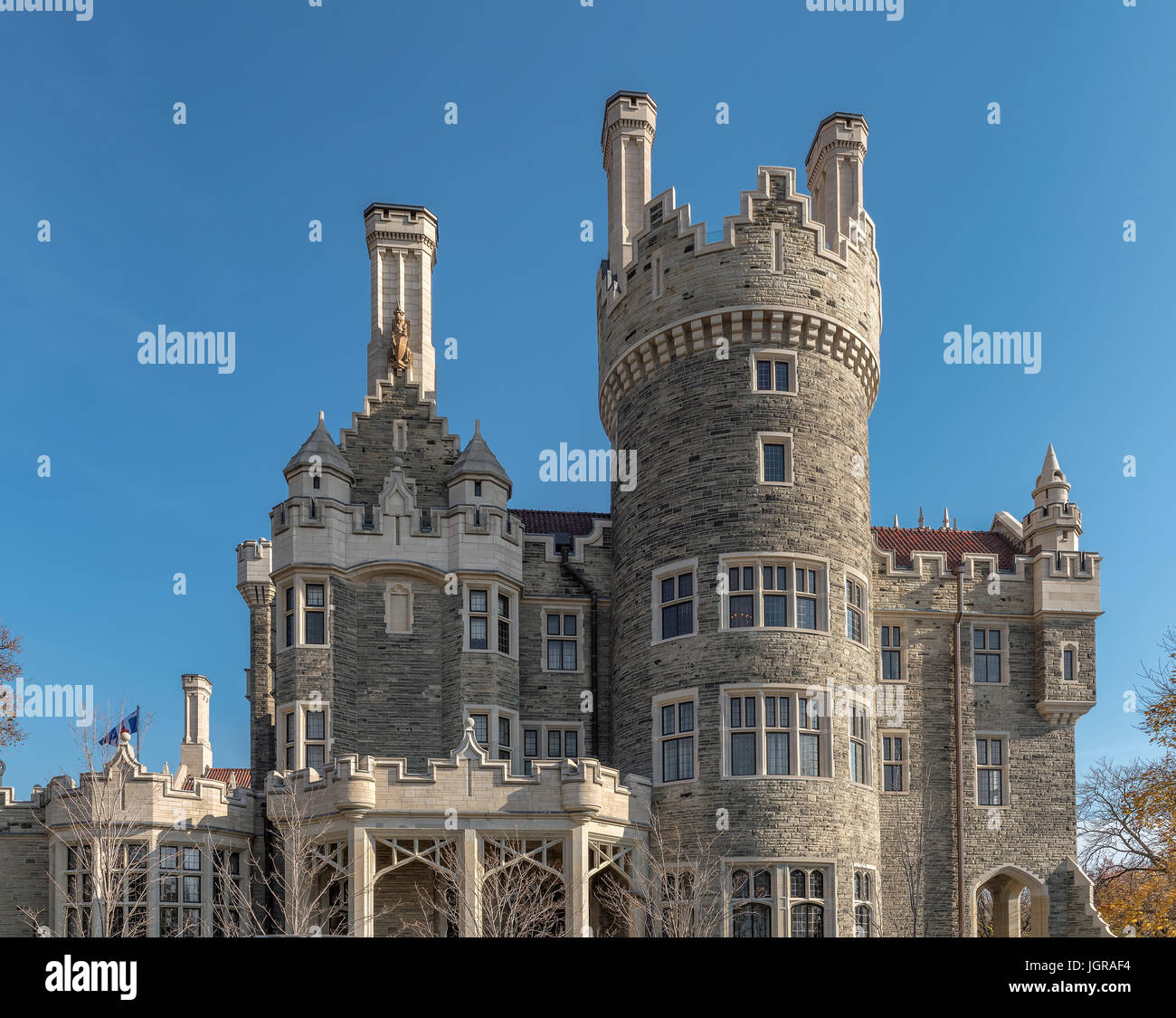 Casa Loma Castle in Toronto, Canada Stock Photo - Alamy