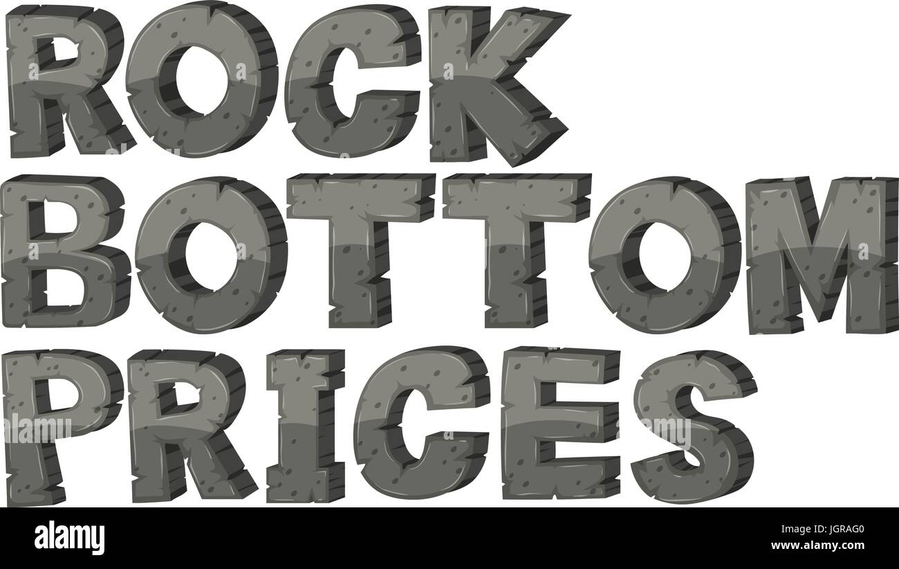 Stone fonts Stock Vector Images - Alamy