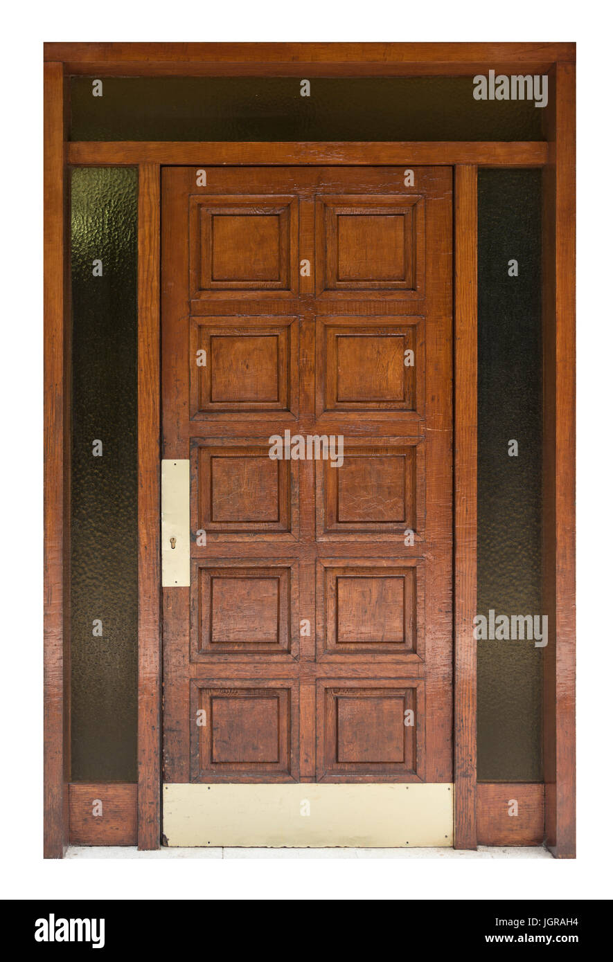 Modern wooden building facade Cut Out Stock Images & Pictures - Alamy