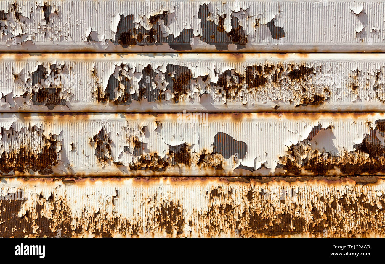 Rusty garage door. Vintage style. Ideal for backgrounds Stock Photo - Alamy
