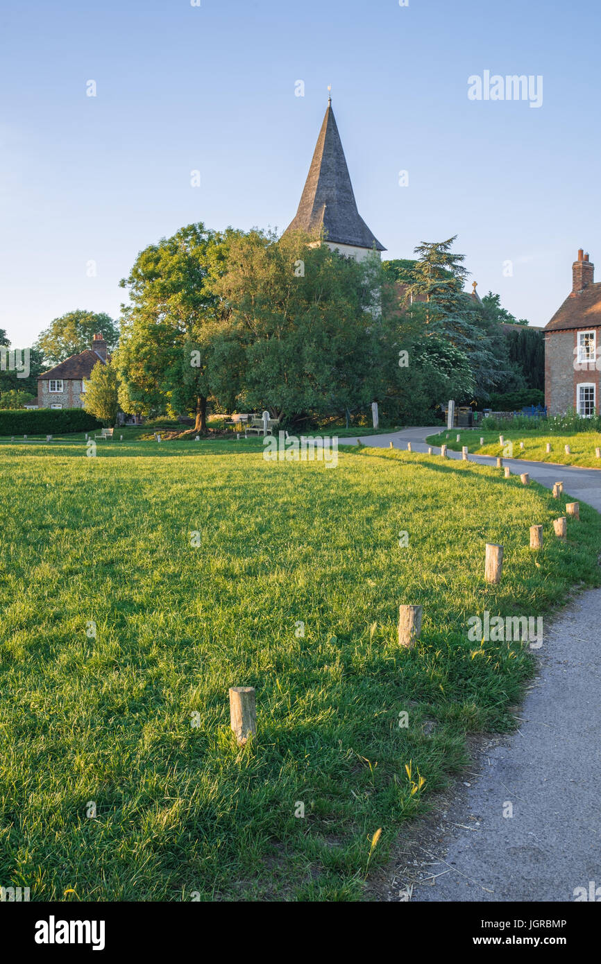 Holy Trinity Church at Bosham Stock Photo - Alamy