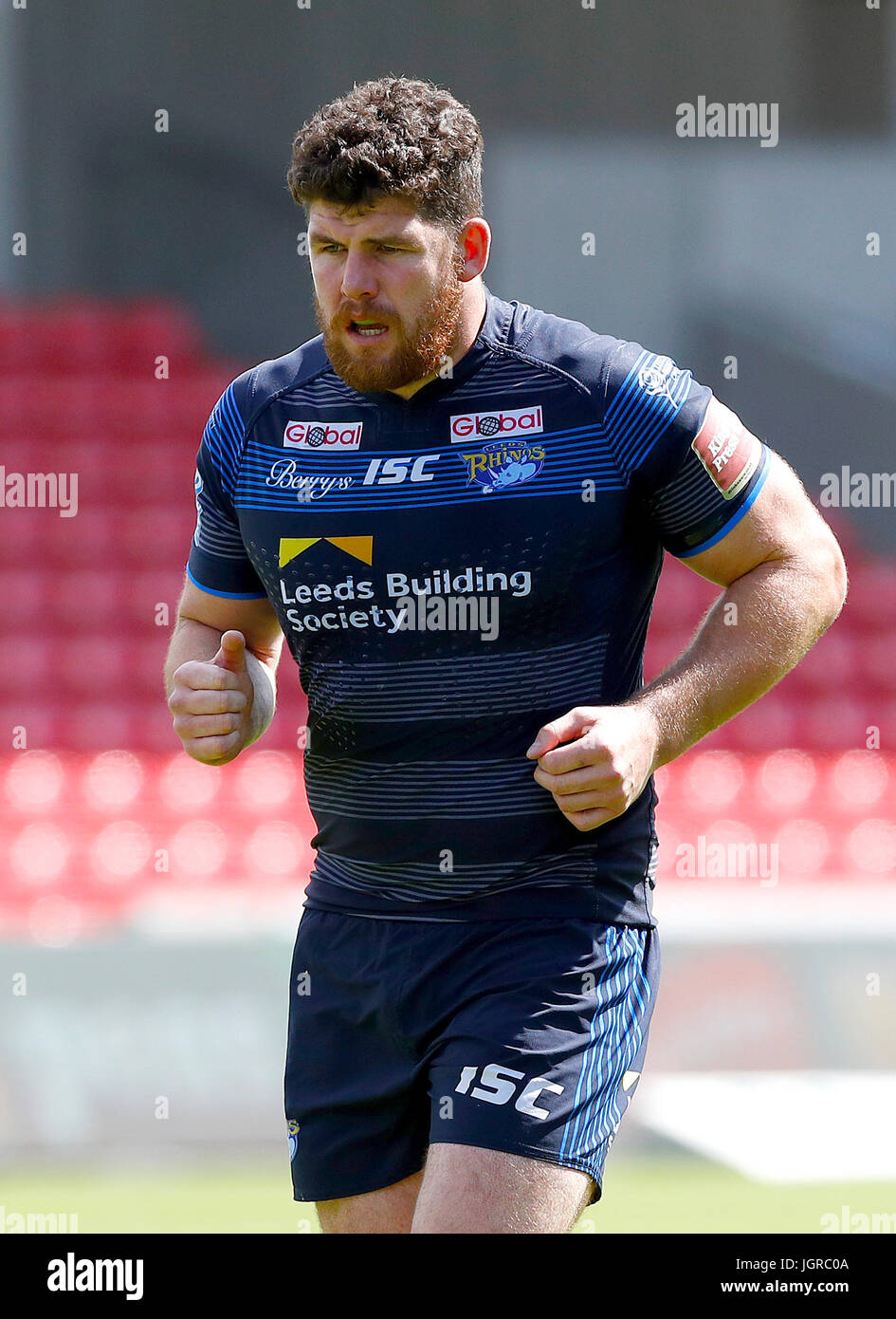 Leeds Rhinos Mitch Garbutt in action against Salford Red Devils, during ...