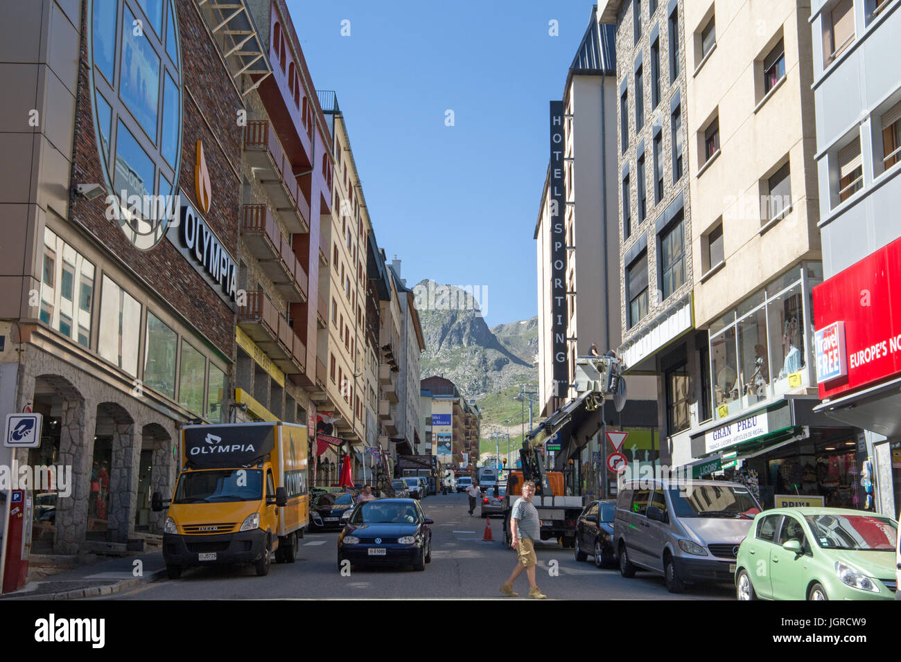 Capital city of andorra state hi-res stock photography and images - Alamy