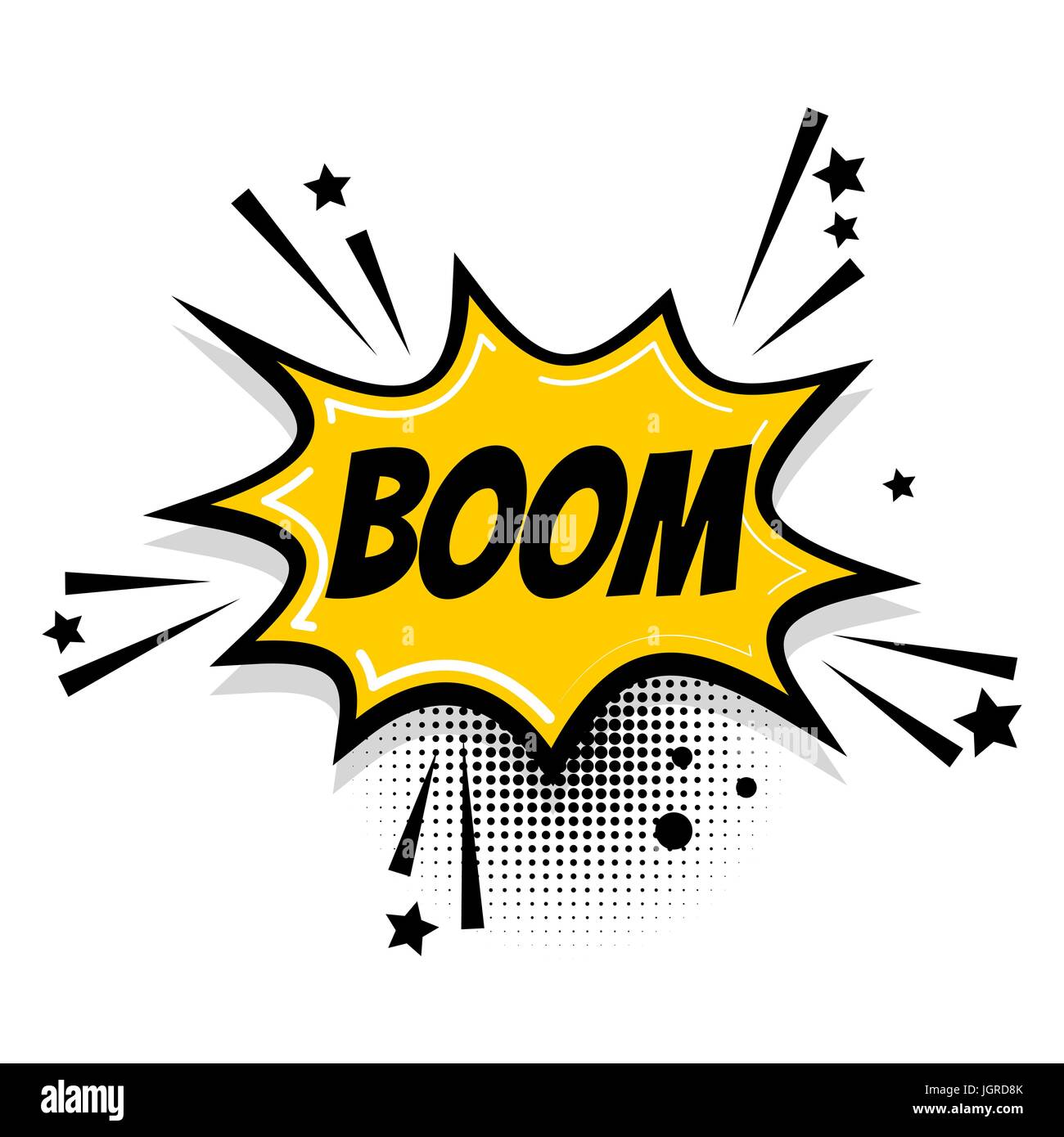 Comic text speech bubble pop art Stock Vector Image & Art - Alamy