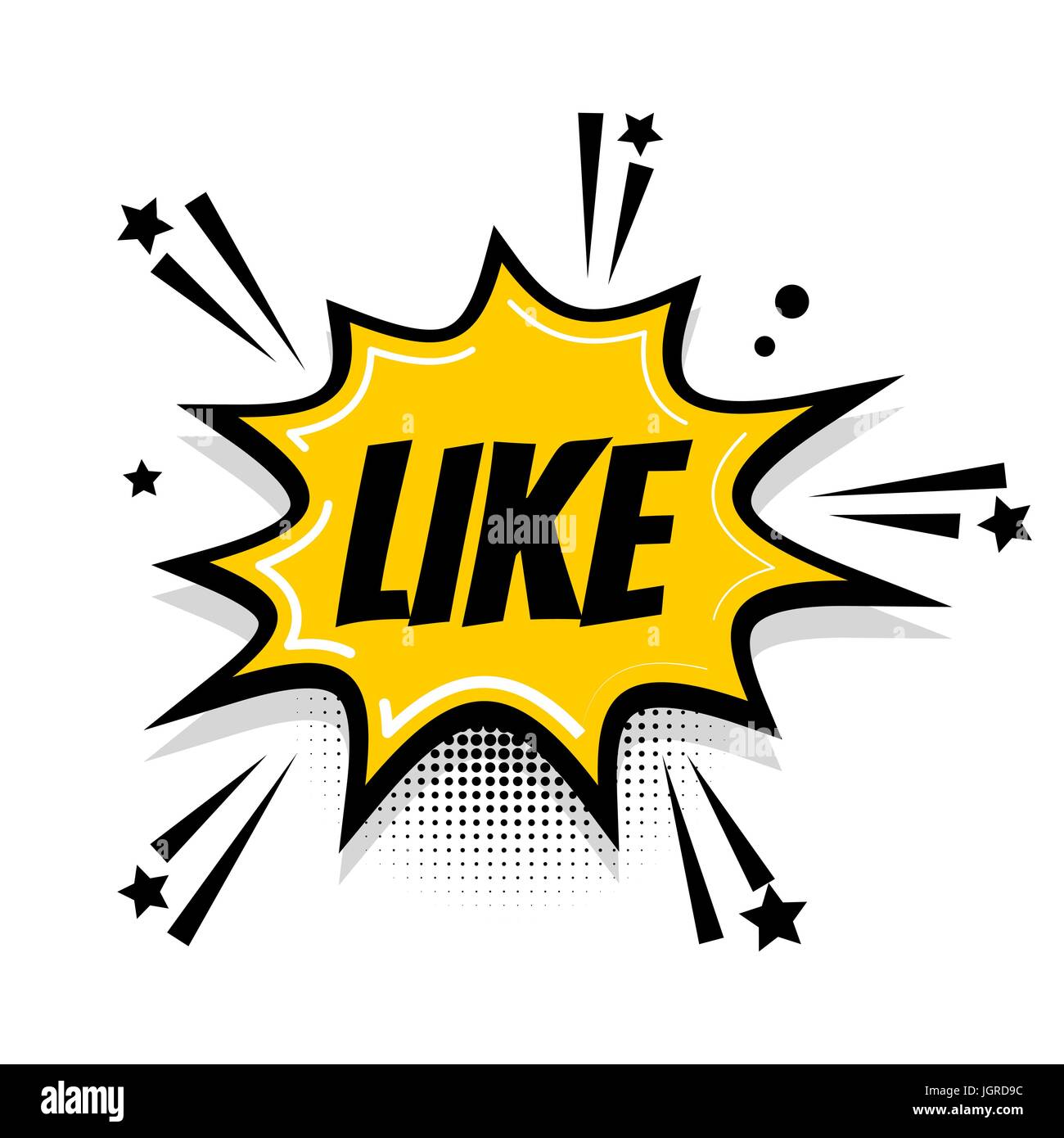 Bubble like icon hi-res stock photography and images - Alamy