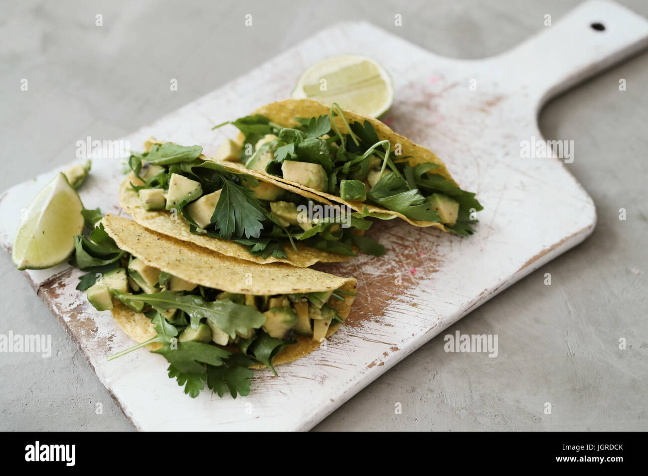 Food and cuisine. Delicious taco on the table Stock Photo - Alamy