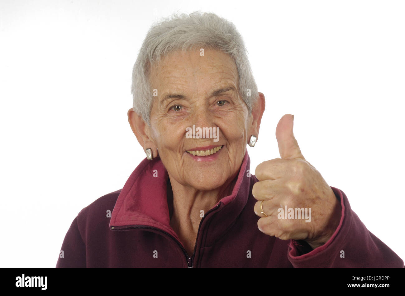 woman doing ok Stock Photo - Alamy