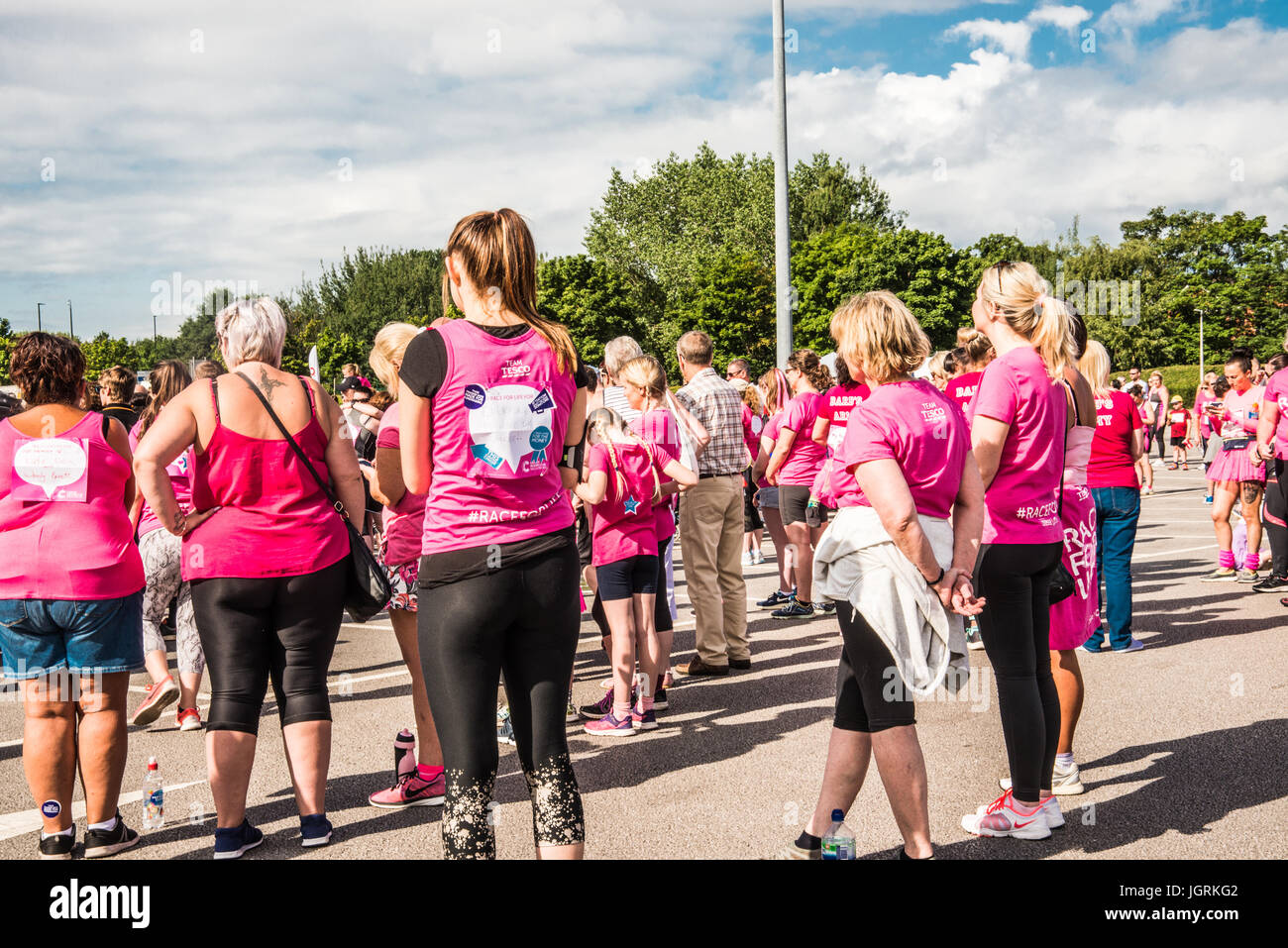 race for life -for hope Ray Boswell Stock Photo - Alamy
