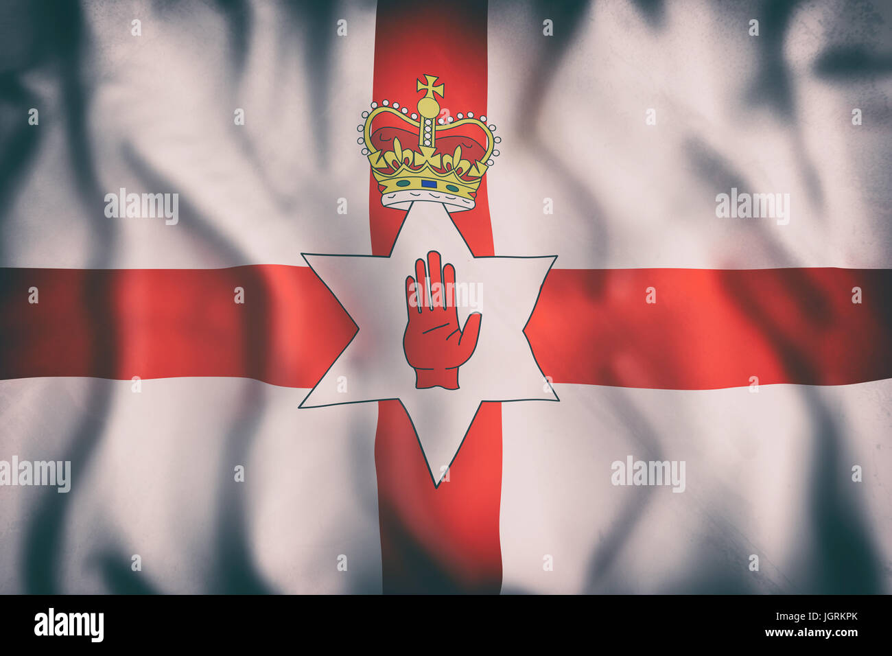 North ireland flag hi-res stock photography and images - Alamy