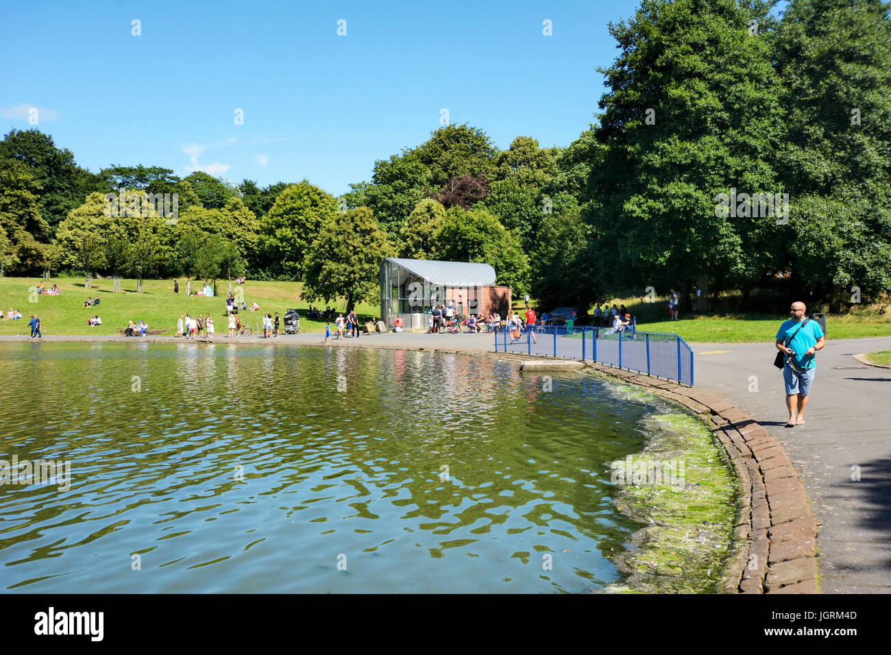 Sefton Park in Liverpool, a 235 acre Grade 1 historic park and is a ...