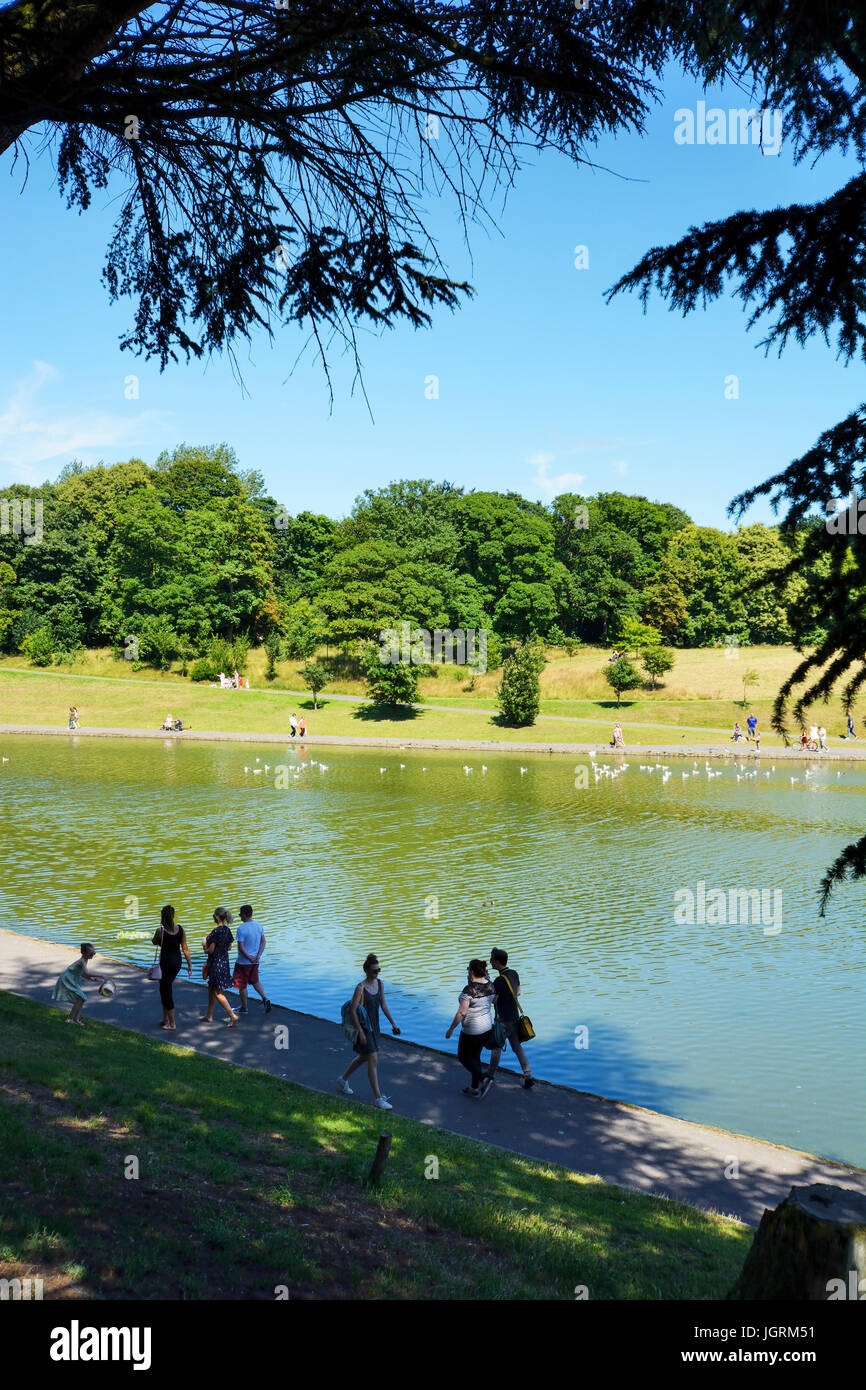 Sefton Park in Liverpool, a 235 acre Grade 1 historic park and is a ...