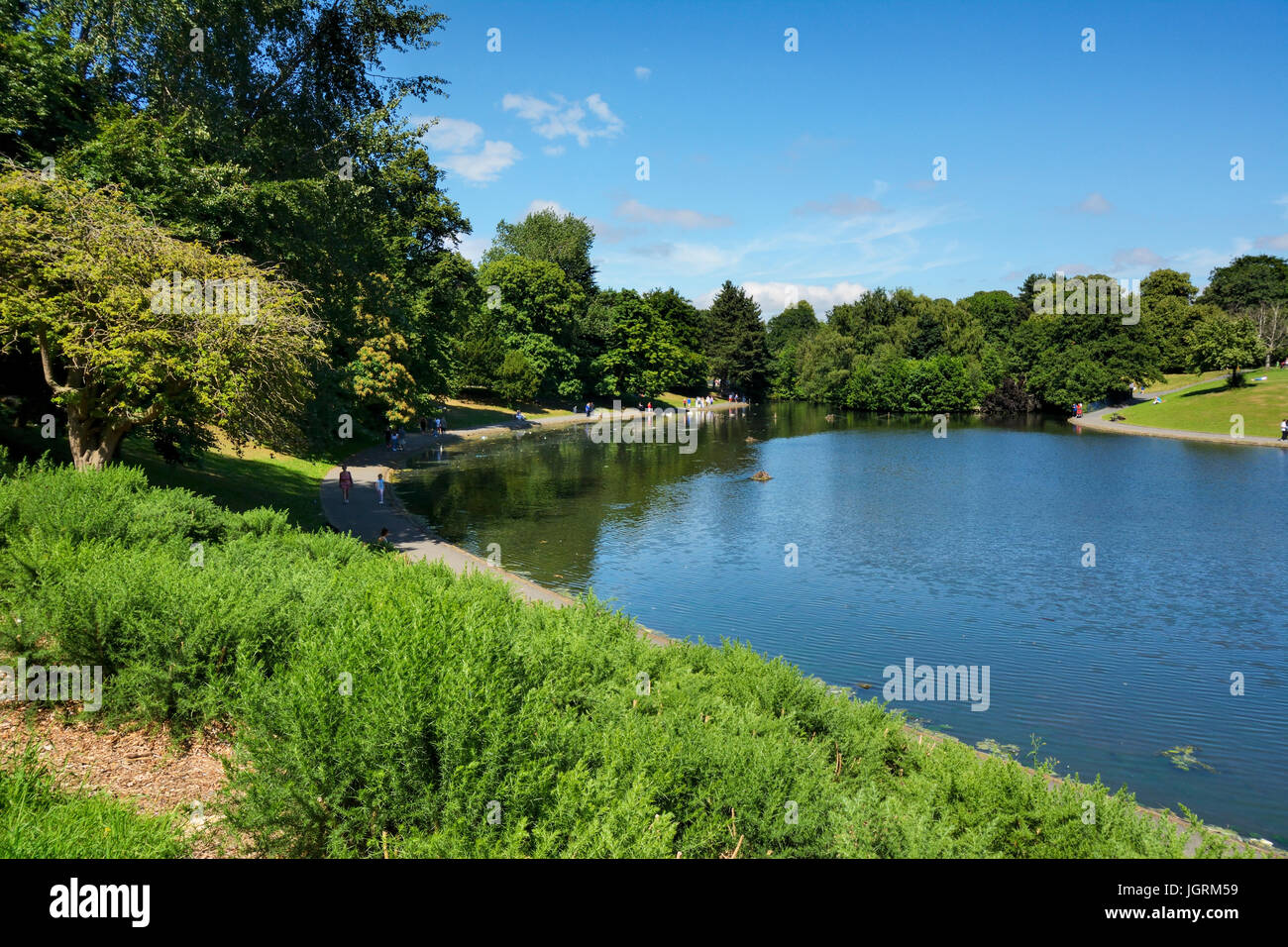 Sefton Park in Liverpool, a 235 acre Grade 1 historic park and is a ...