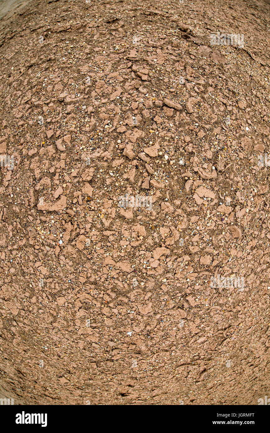 Cracked mud texture from geothermal gas on the ground Stock Photo - Alamy