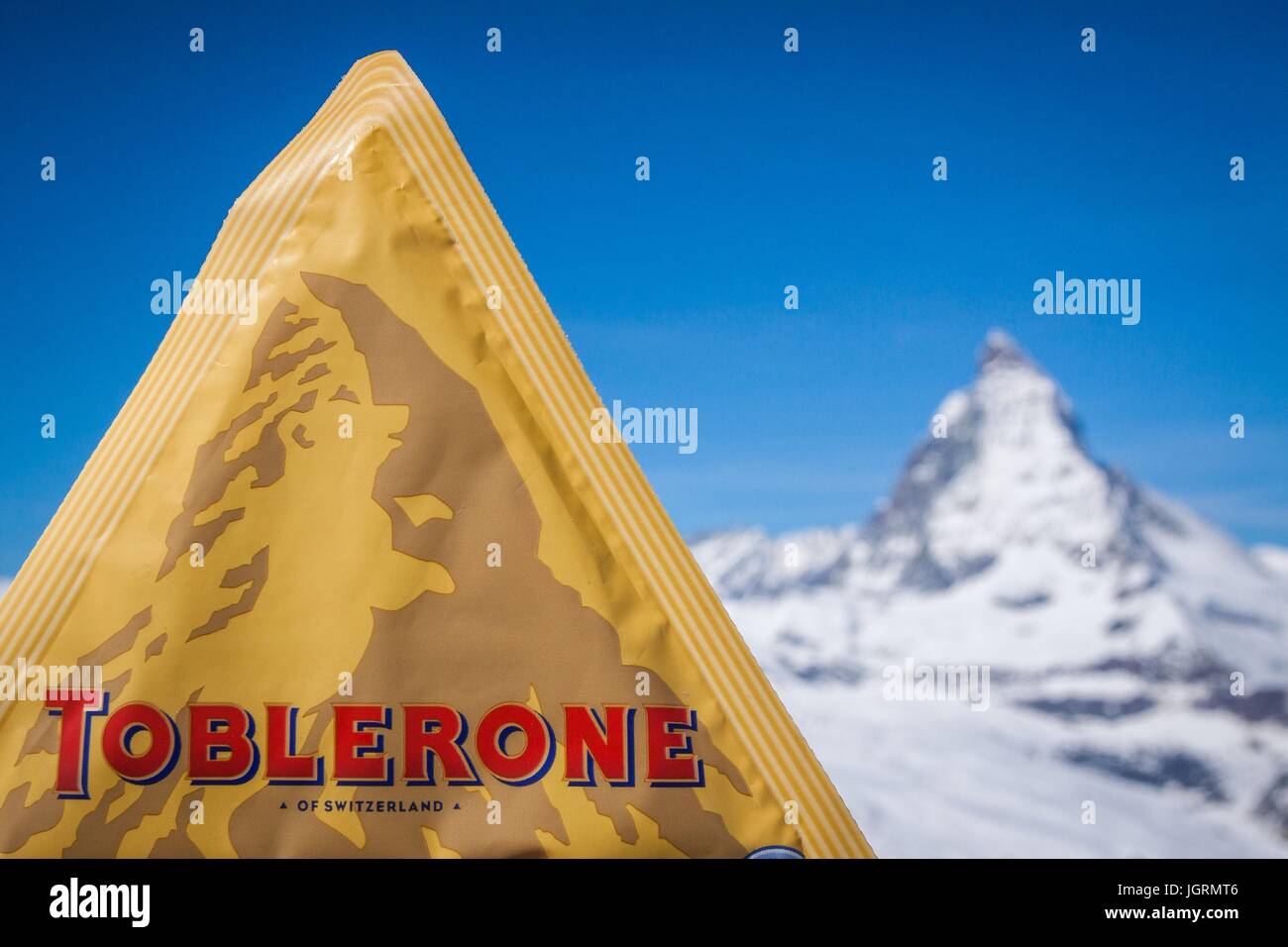 Toblerone logo hi-res stock photography and images - Alamy