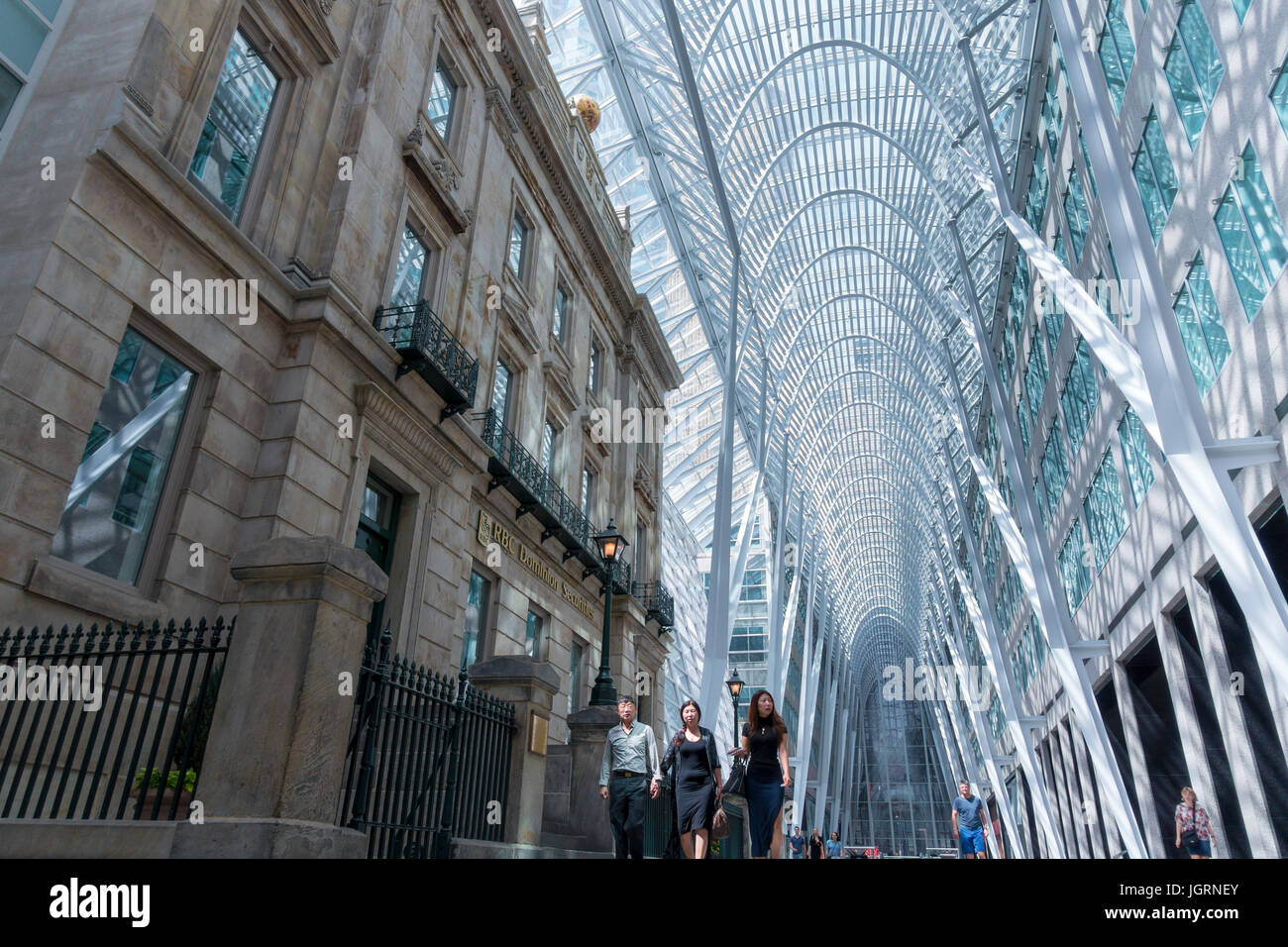 Bce Place Santiago Calatrava Toronto High Resolution Stock Photography ...