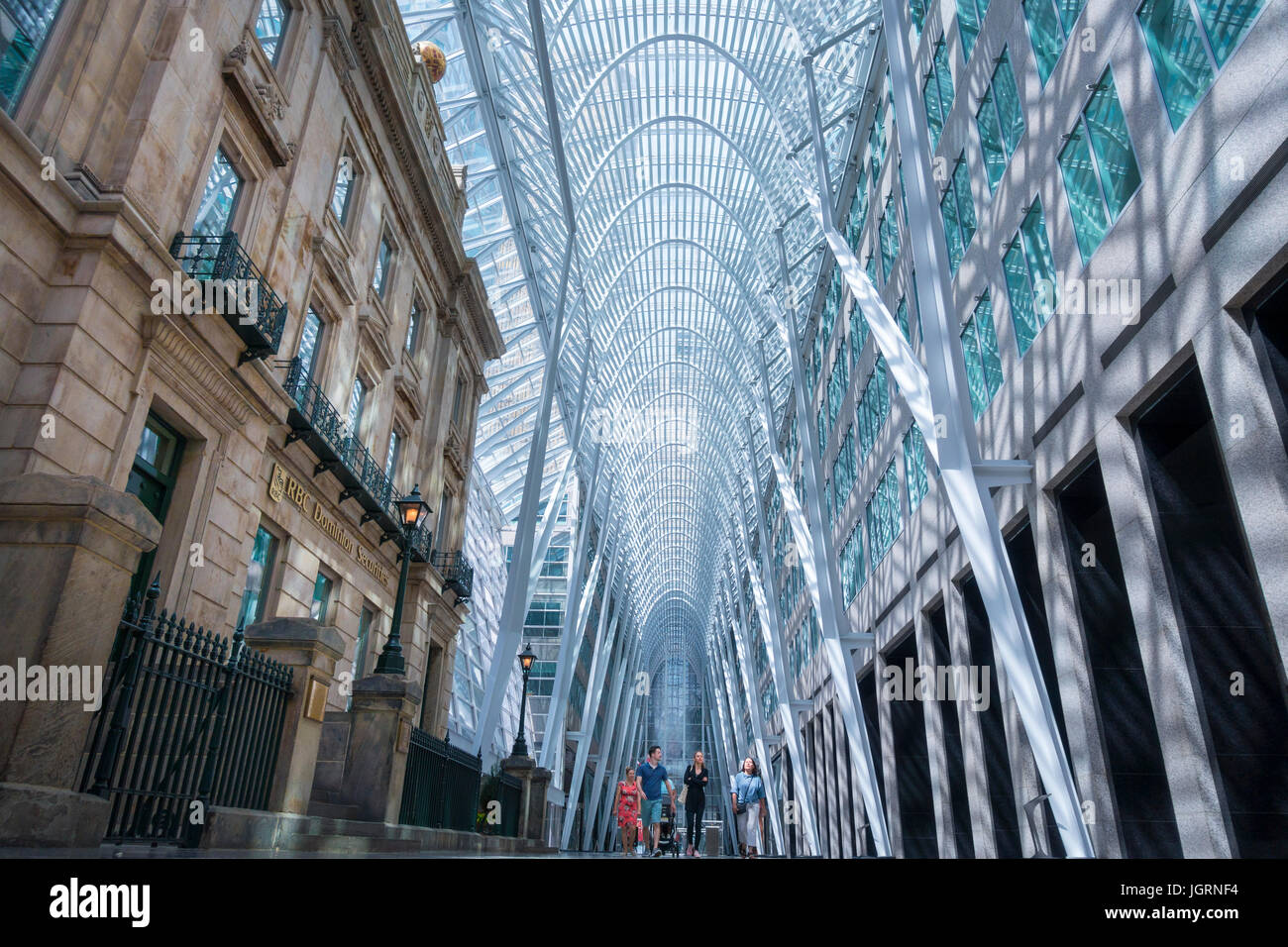 Bce Place Santiago Calatrava Toronto High Resolution Stock Photography ...