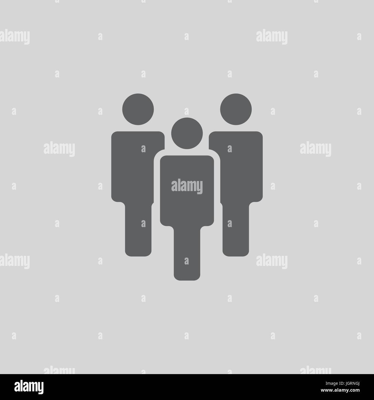 meeting point icon, gathering point sign symbol Stock Vector Image ...