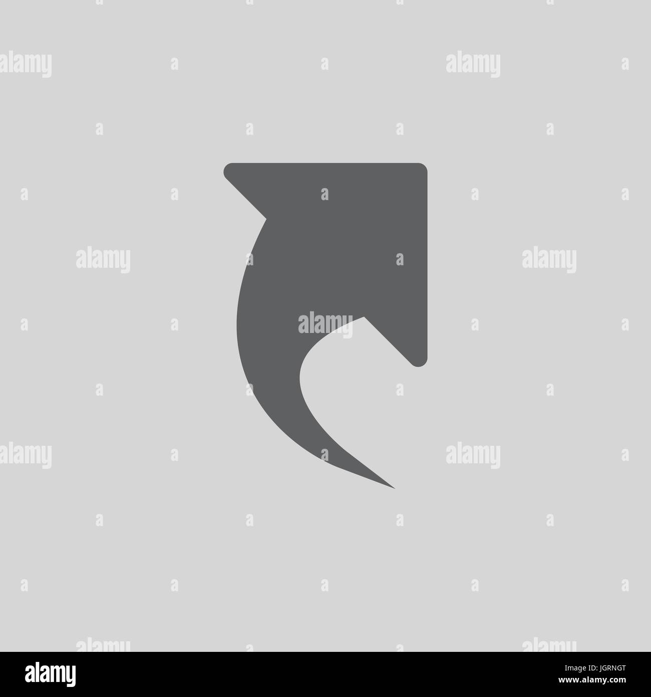 Reply vector illustration sign symbol pictogram icon Stock Vector Image ...