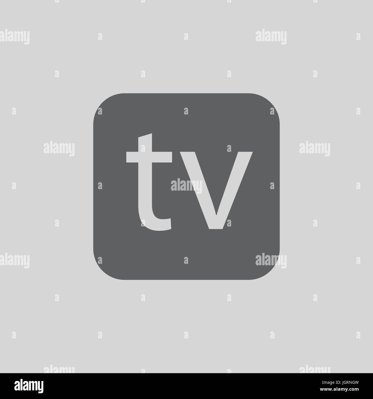 television sign symbol icon pictogram illustration vector Stock Vector ...