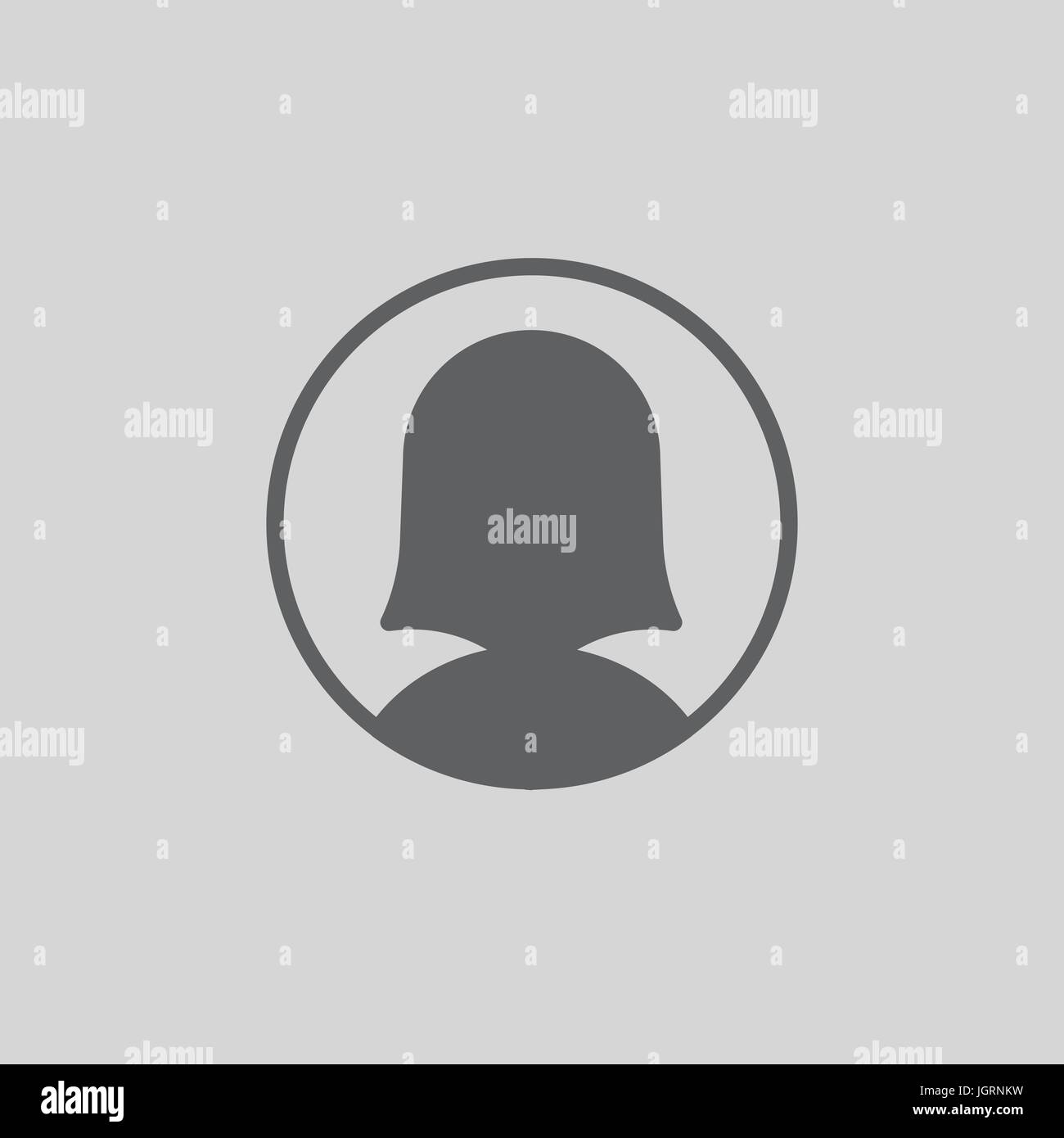 Female face profile on plain background Stock Vector Images - Alamy