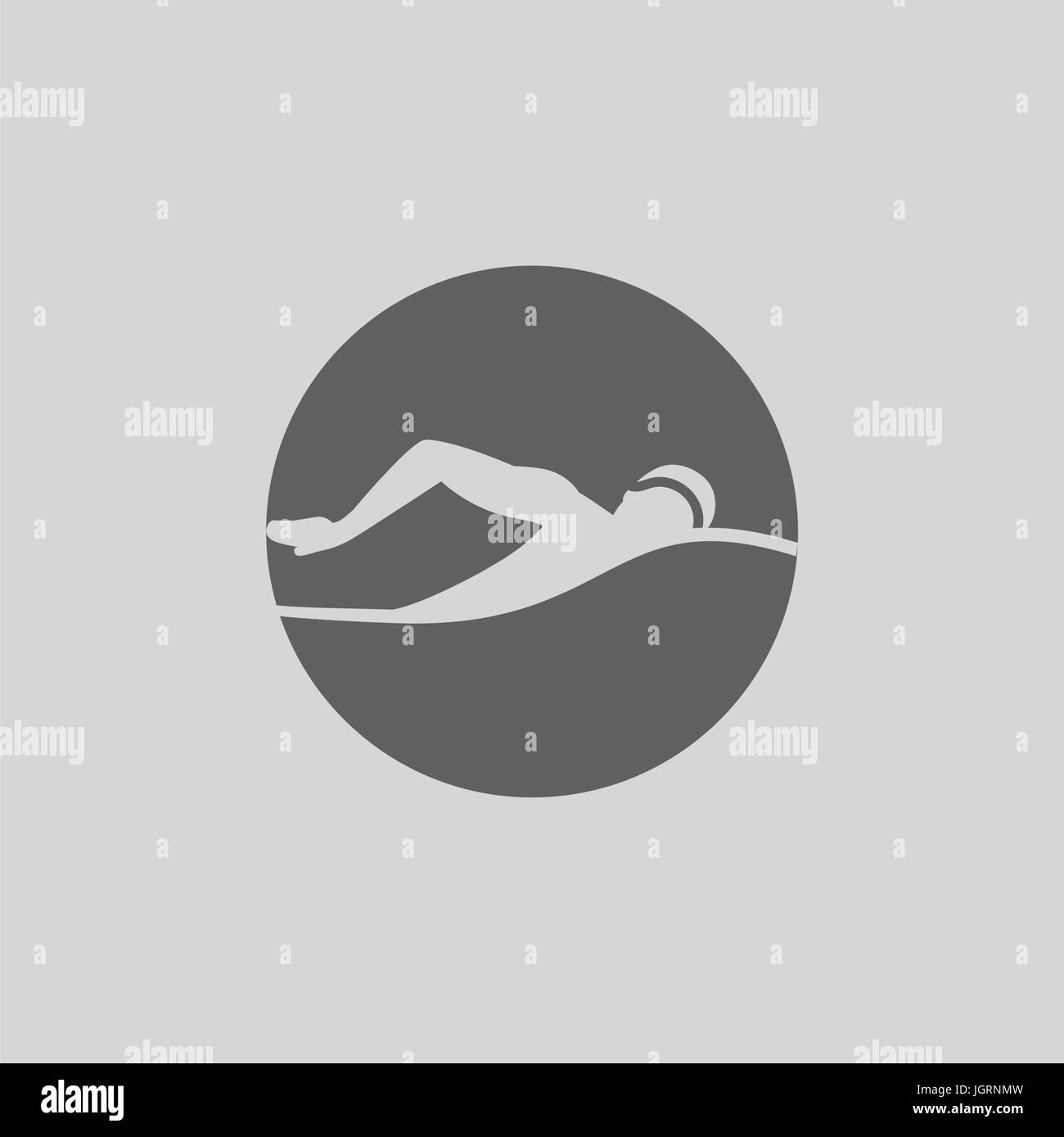 swimming vector illustration icon. pool. swim. sport icon isolated on ...