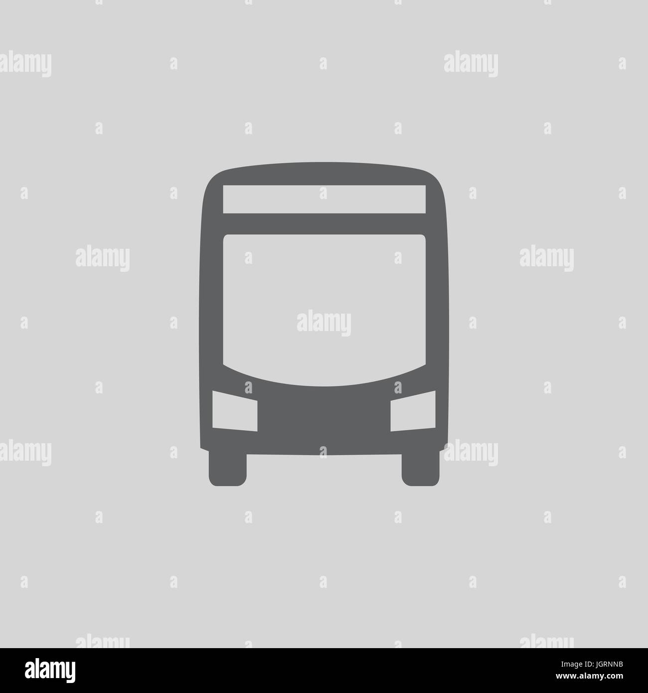 Bus public transport illustration sign symbol vector icon Stock Vector ...
