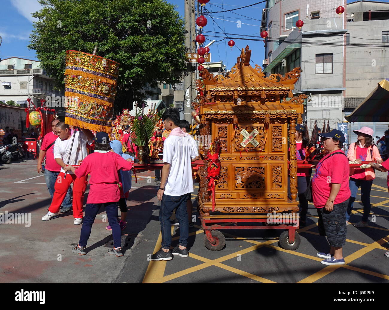 Religious devotees hi-res stock photography and images - Alamy