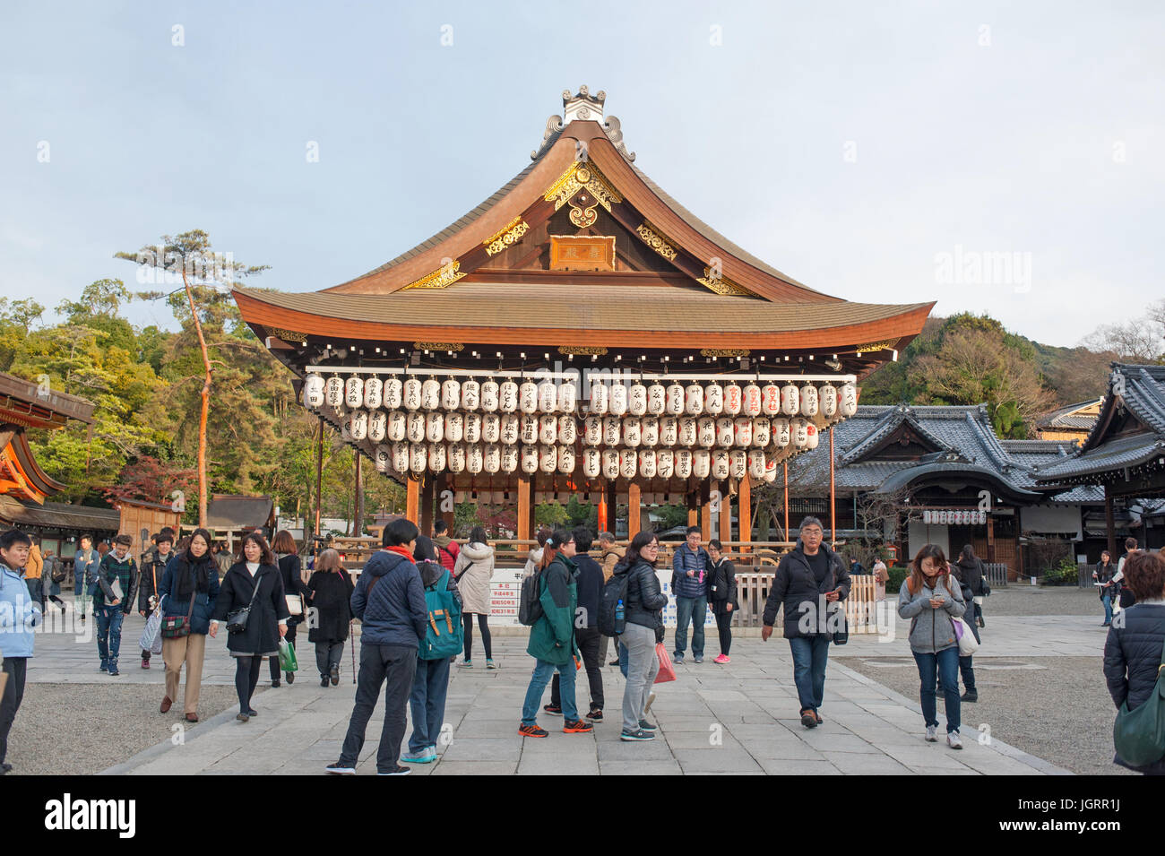 Yasaka jinja shrine hi-res stock photography and images - Alamy