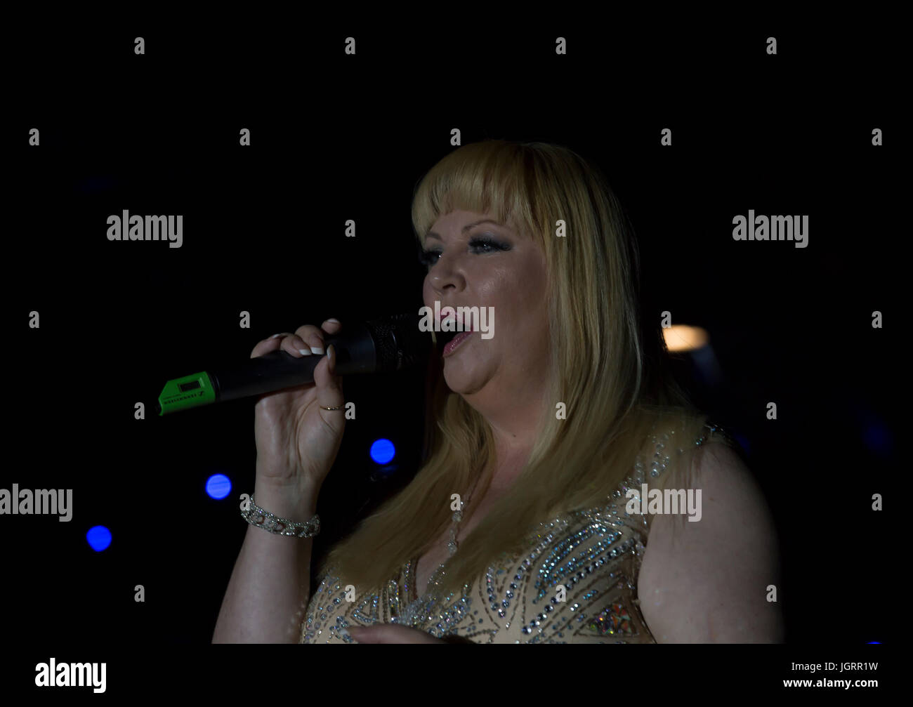 Rietta Austin, Singer/Songwriter, on board P&O Cruises ship Azura ...